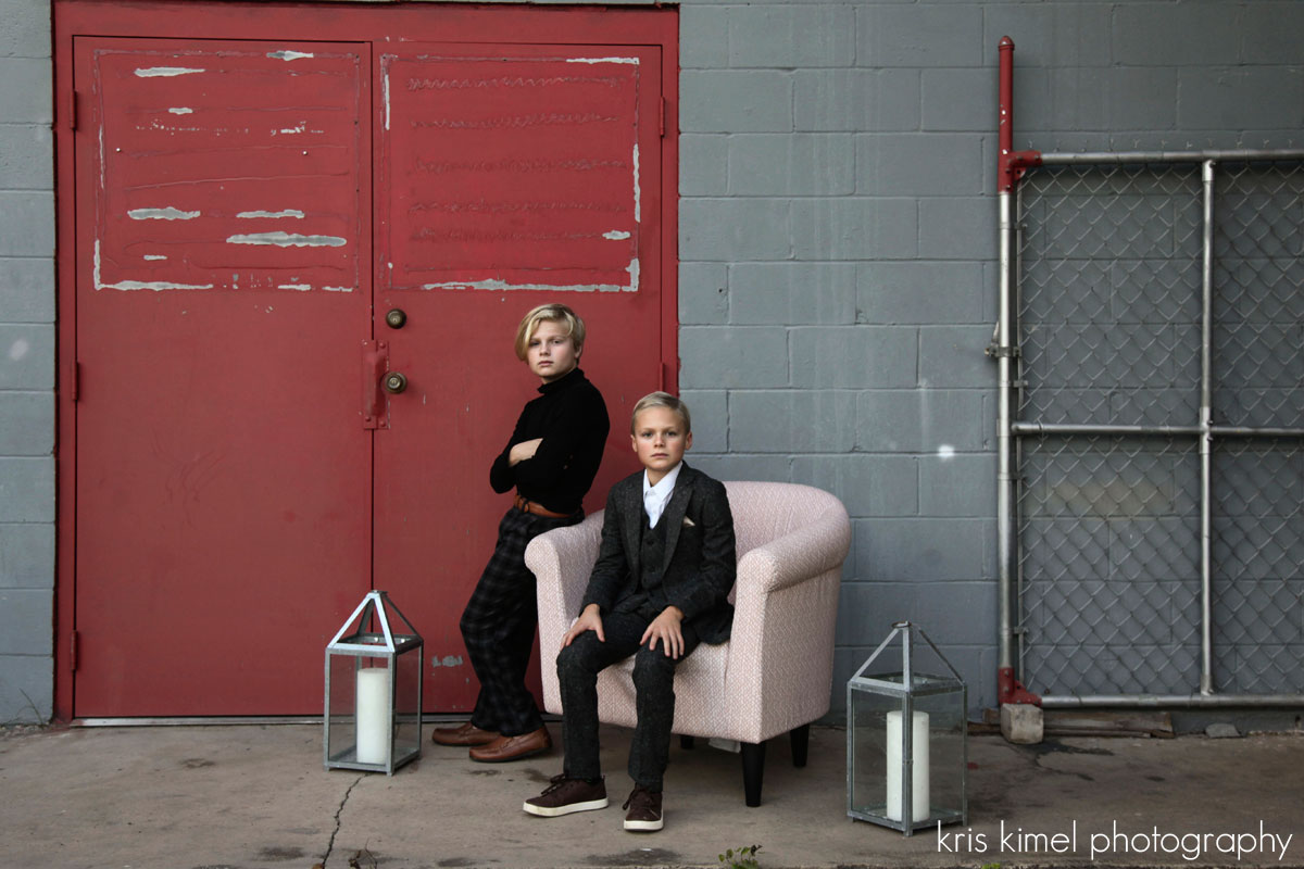 Fenniman Family Holiday Portraits in the All Saints District » Kris ...